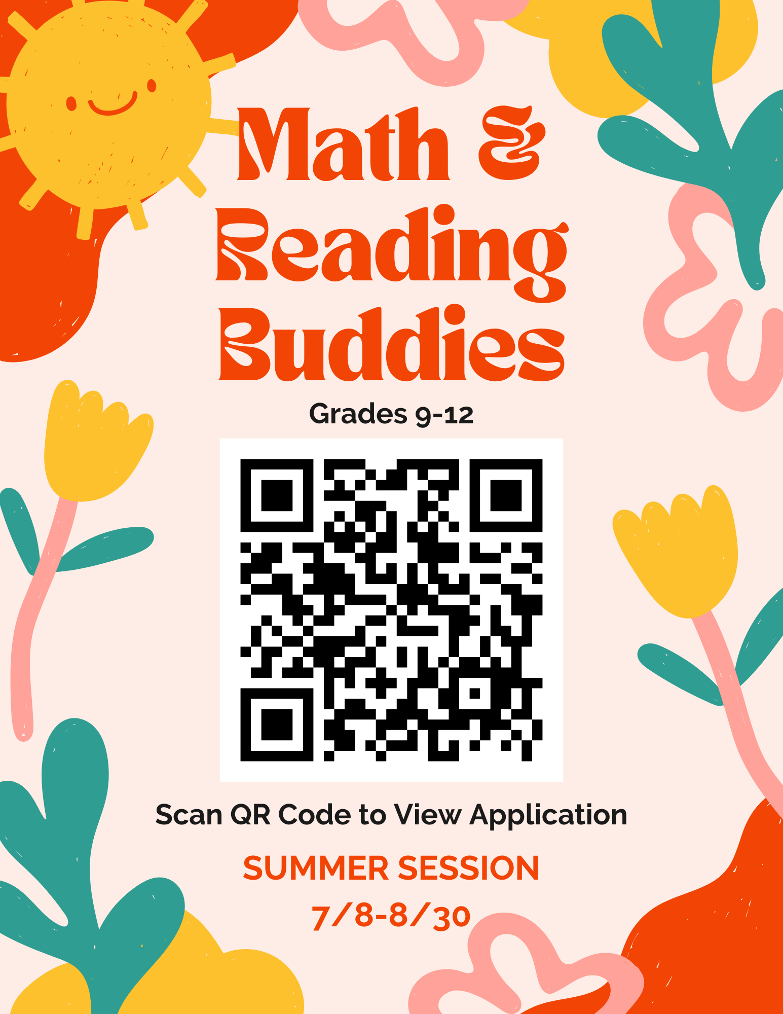 » Summer 2025 Math & Reading Buddies