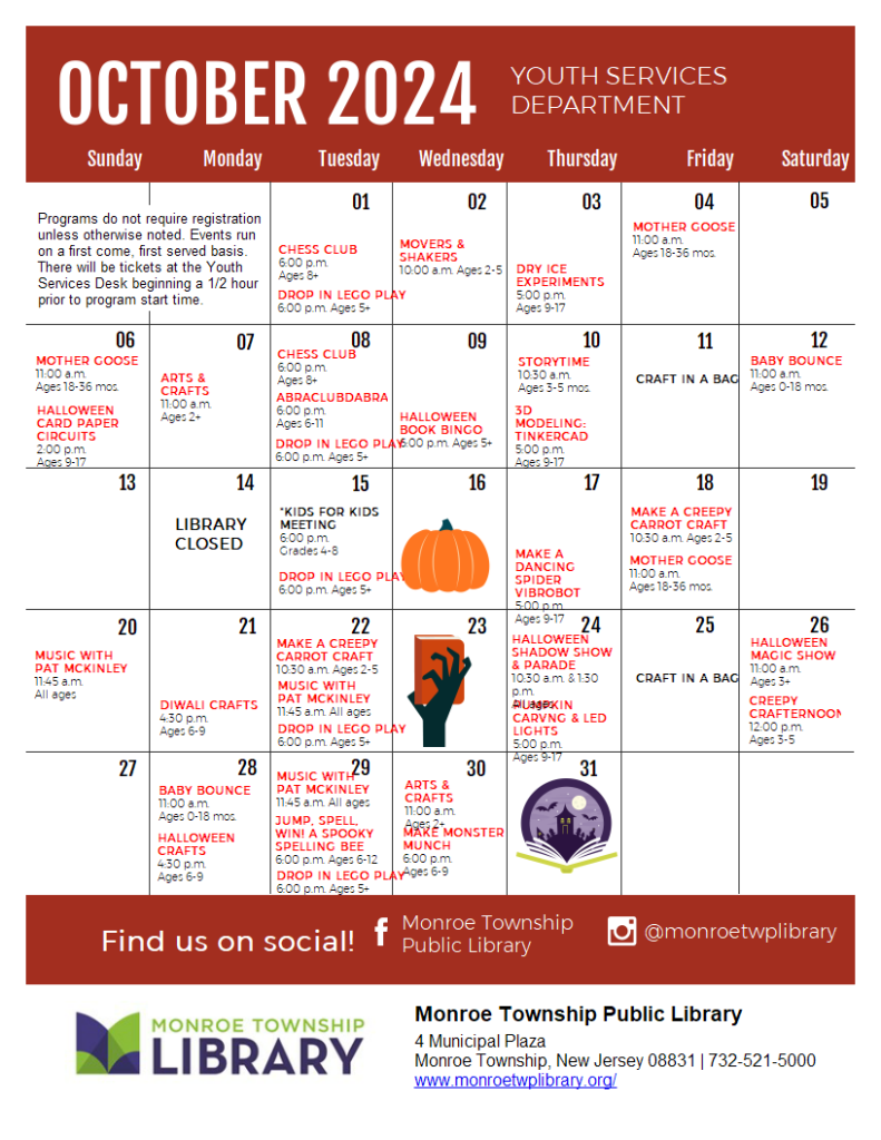 » Children’s Event Calendar
